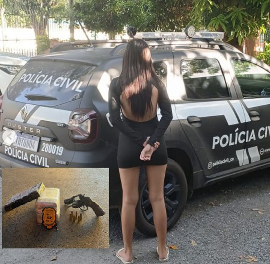 Passageira é presa com drogas e revólver durante fiscalização em ônibus ...